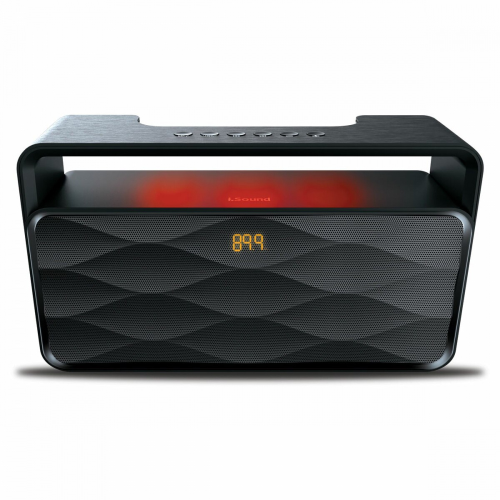iSOUND Bluetooth HiFi Waves Pro BLACK Wireless Portable Speaker with ...
